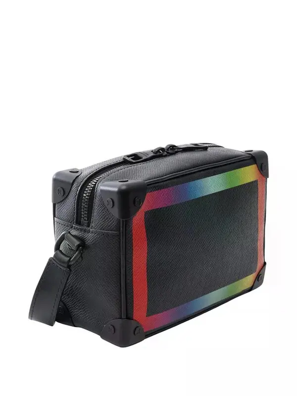 LOUIS VUITTON Taiga Rainbow Soft Trunk Crossbody Bag