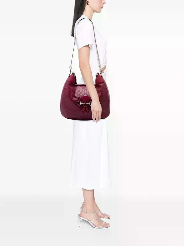 Gucci 2016-2026 Medium Guccissima Emily Flap Satchel