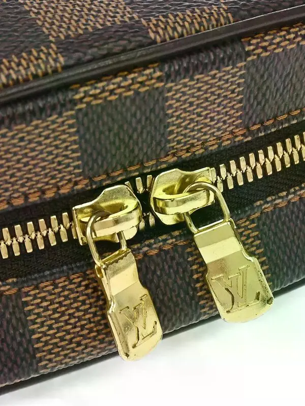 LOUIS VUITTON 2008 Ipanema Pm Damier Shoulder Bag - Brown
