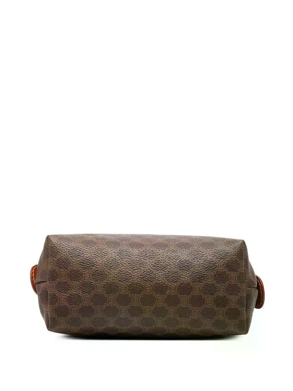 Celine 1999 Macadam Coated Canvas Pouch