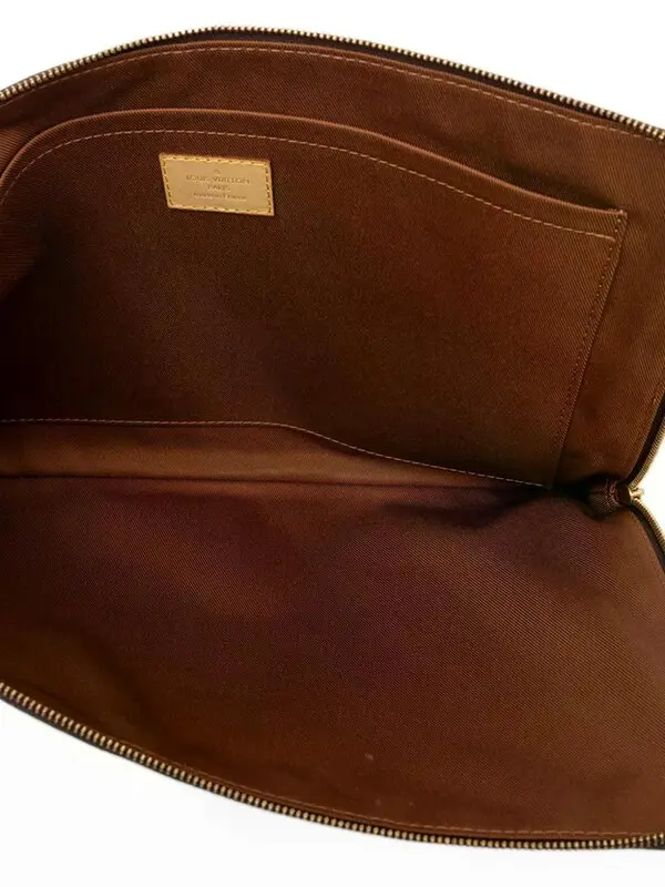 LOUIS VUITTON 2017 Monogram Etui Voyage Mm Clutch Bag - Brown
