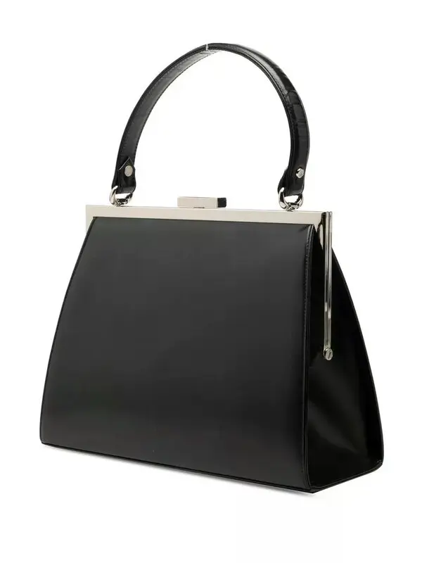Saint Laurent 20th Century Leather Top Handle Frame Bag Handbag