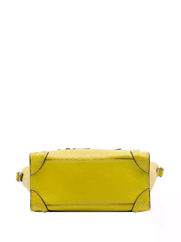Celine Luggage Tote Satchel - Yellow