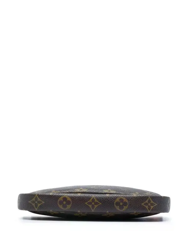 LOUIS VUITTON 1997 Monogram Pochette Accessoires Shoulder Bag - Brown