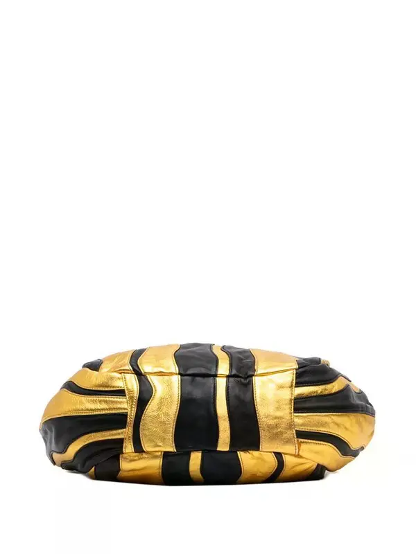 Prada 2013-2026 Bicolor Nappa Waves Satchel