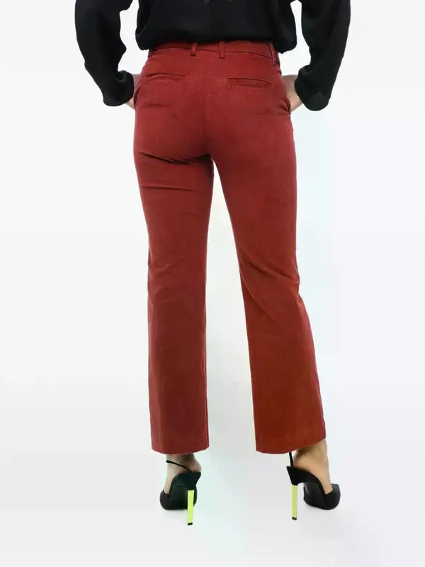 True Royal Corduroy Flared Trousers
