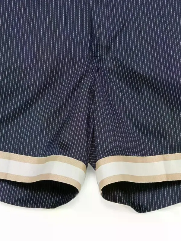 CHE Baller Pinstriped Swim Shorts - Blue