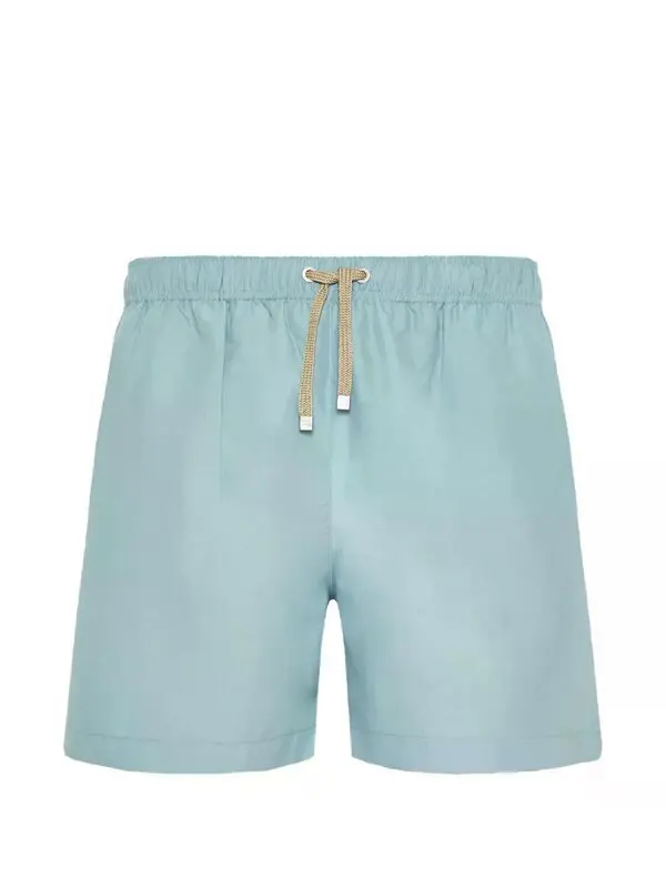BENIBECA Mele Drawstring-waist Swim Shorts - Blue