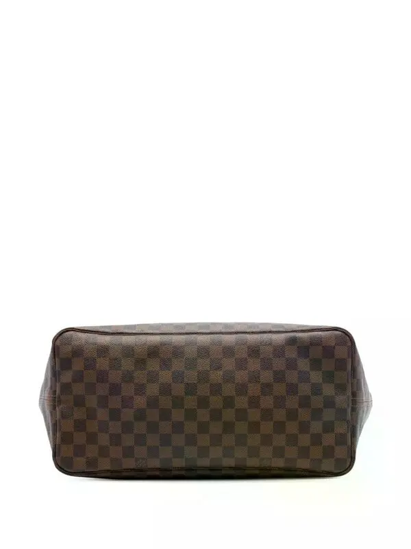 LOUIS VUITTON 2016 Damier Ebene Neverfull Gm Tote Bag