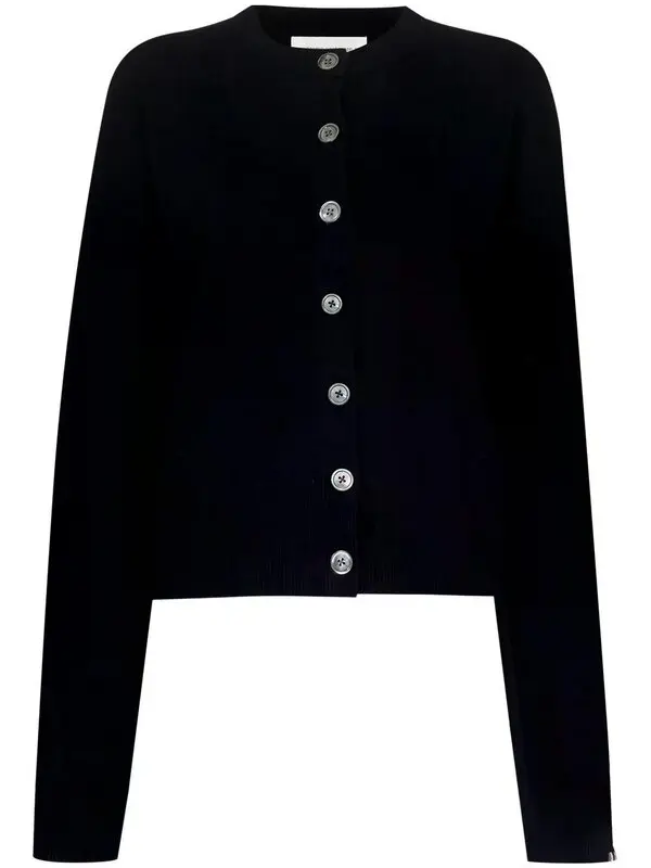 Extreme Cashmere Button-up Cashmere-blend Cardigan - Blue