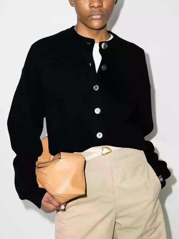 Extreme Cashmere Button-up Cashmere-blend Cardigan
