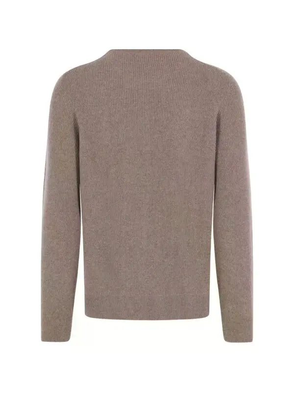 Brunello Cucinelli Ribbed-knit Cashmere Sweater - Neutrals