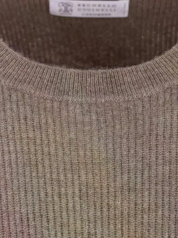Brunello Cucinelli Ribbed-knit Cashmere Sweater