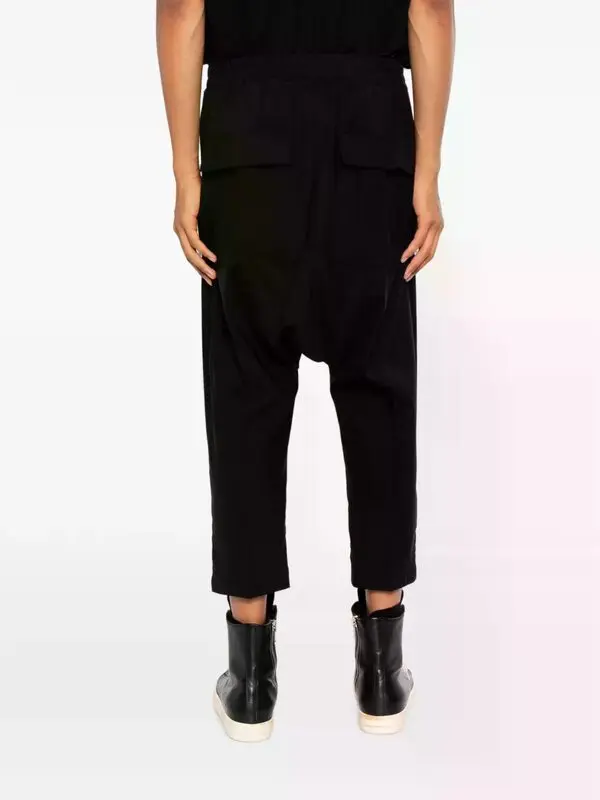 Rick Owens Drawstring Dropped-crotch Trousers