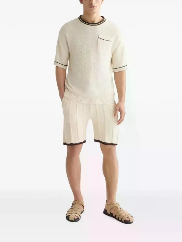 Scotch & Soda Knitted Cotton T-shirt