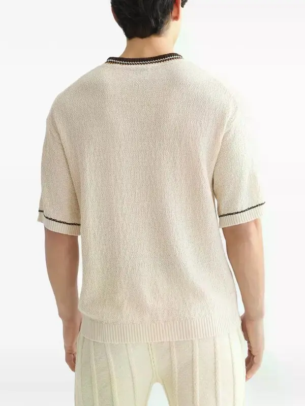 Scotch & Soda Knitted Cotton T-shirt