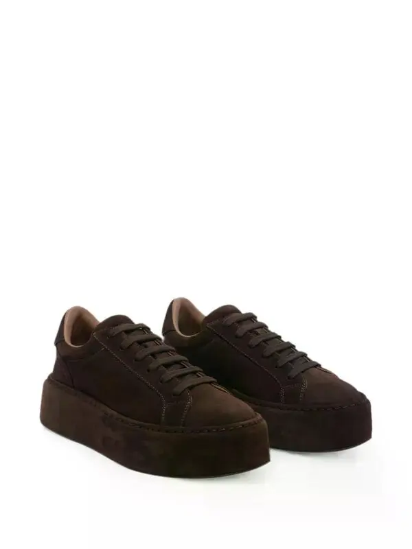 Casadei Renna Platform Suede Sneakers