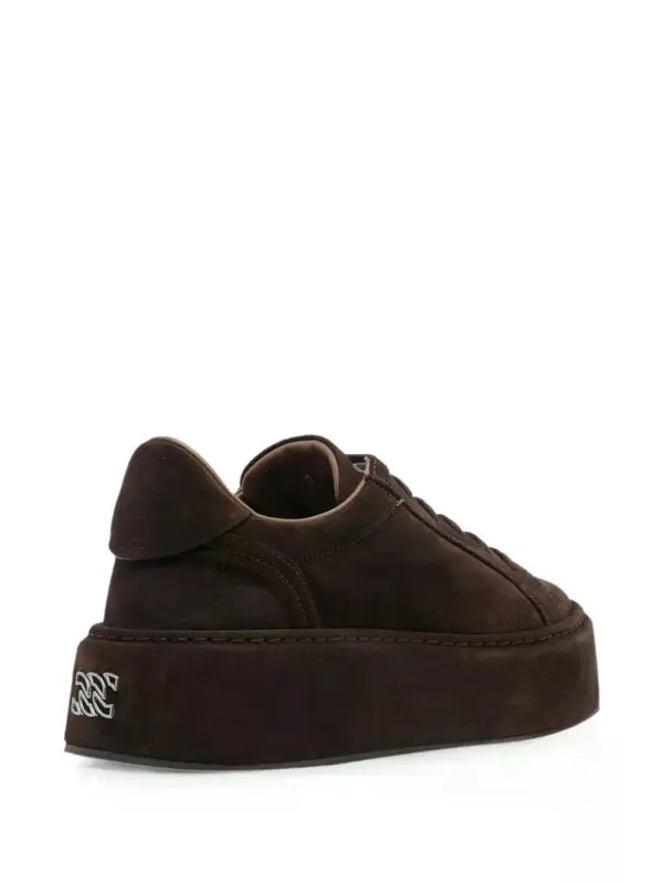 Casadei Renna Platform Suede Sneakers