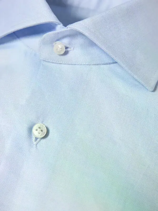 BARBA NAPOLI Spread-collar Button-up Shirt