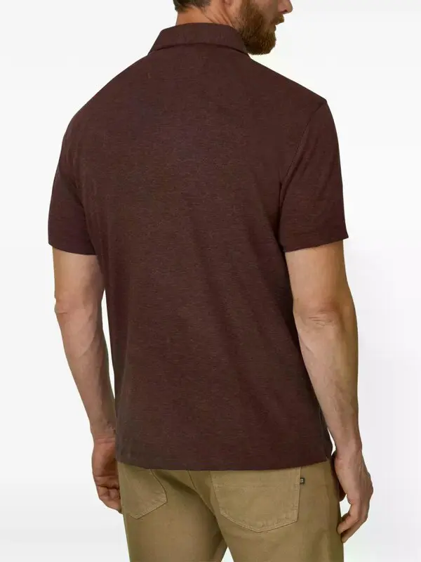 Boggi Milano Polo In Piqué Cotton Blend B Tech
