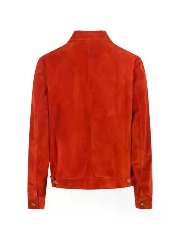 Valentino Garavani Button-fastening Suede Jacket