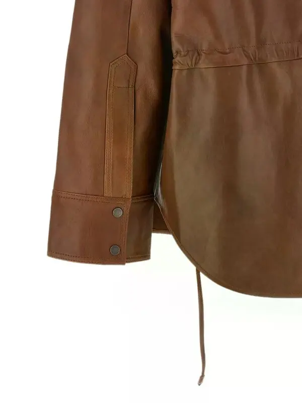 HAIKURE Victoria Leather Shirt