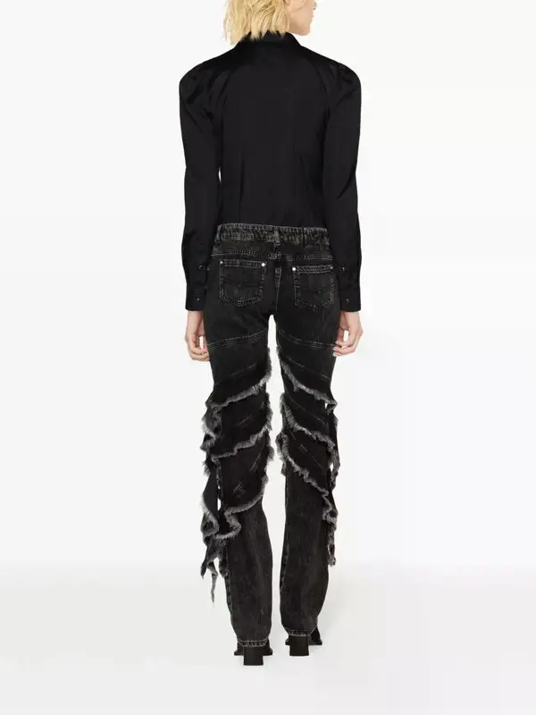 Dsquared2 Western Logo-plaque Shirt