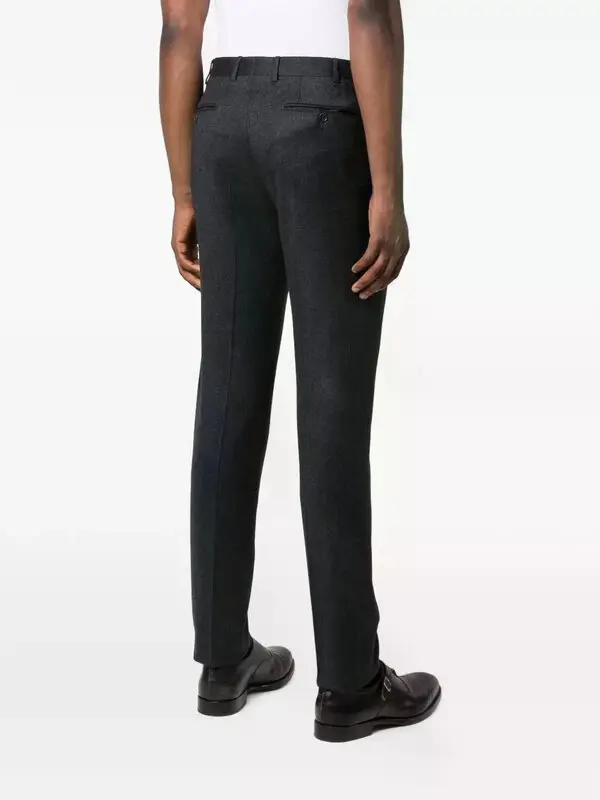 Canali Pressed-crease Tailored Trousers