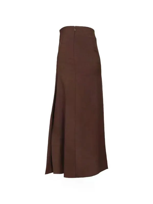 AL DUCA D’AOSTA 1902 Long Pleated Skirt
