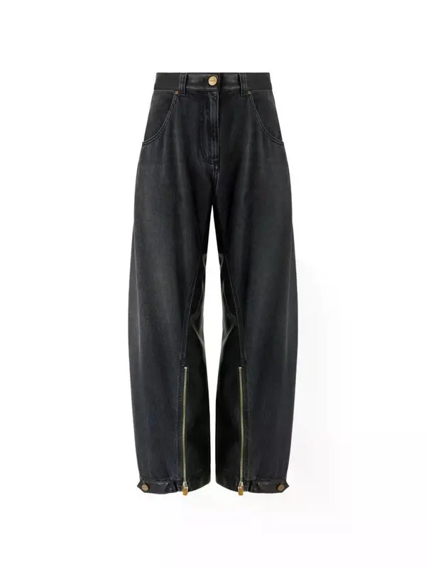 Pinko Panelled Zipped Jeans