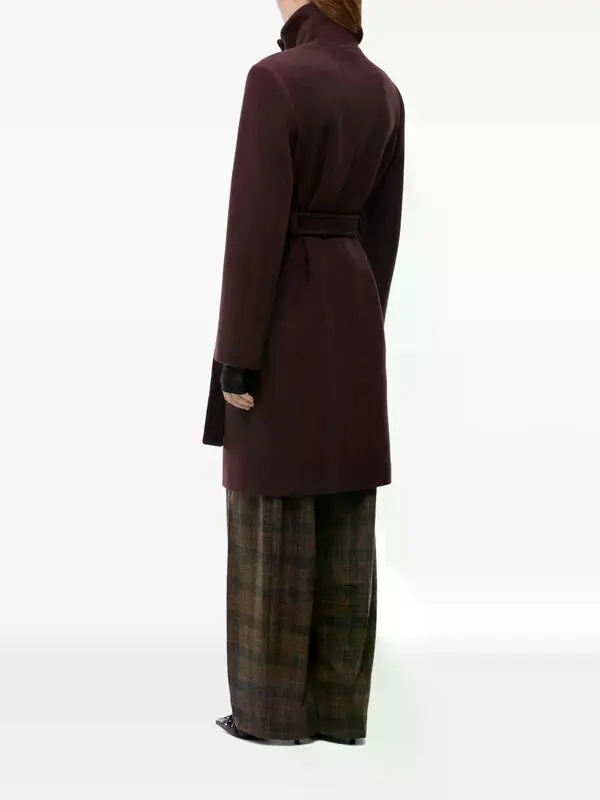 Pinko Belted Button-down Coat