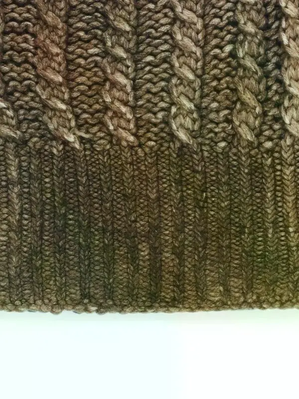 Avant Toi Cable-knit Beanie Hat