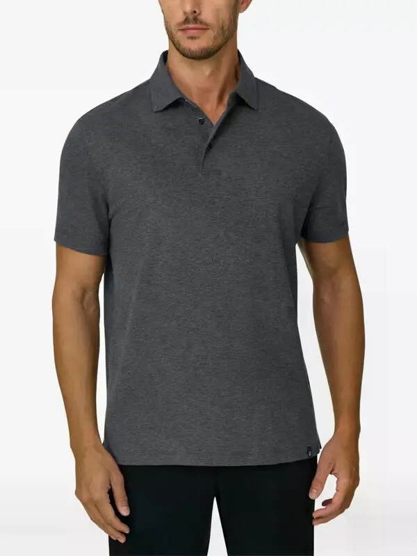 Boggi Milano Polo In Piqué Cotton Blend B Tech