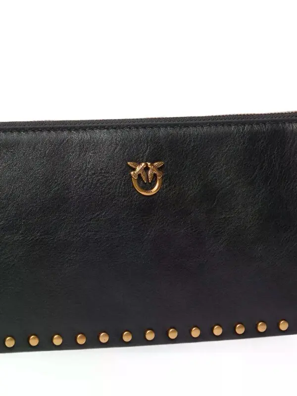 Pinko Love Birds Studded Shoulder Bag