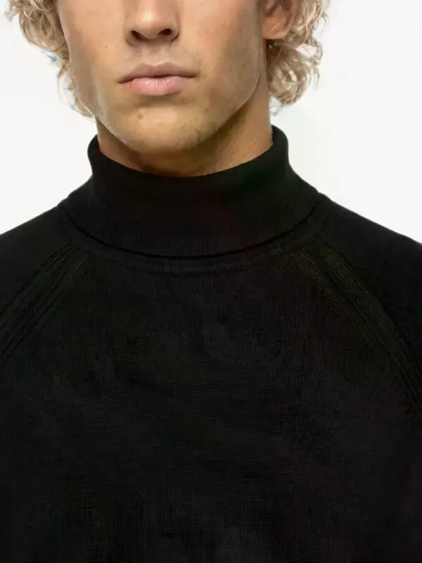 Karl Lagerfeld Lightweight Knit Roll-neck Sweater