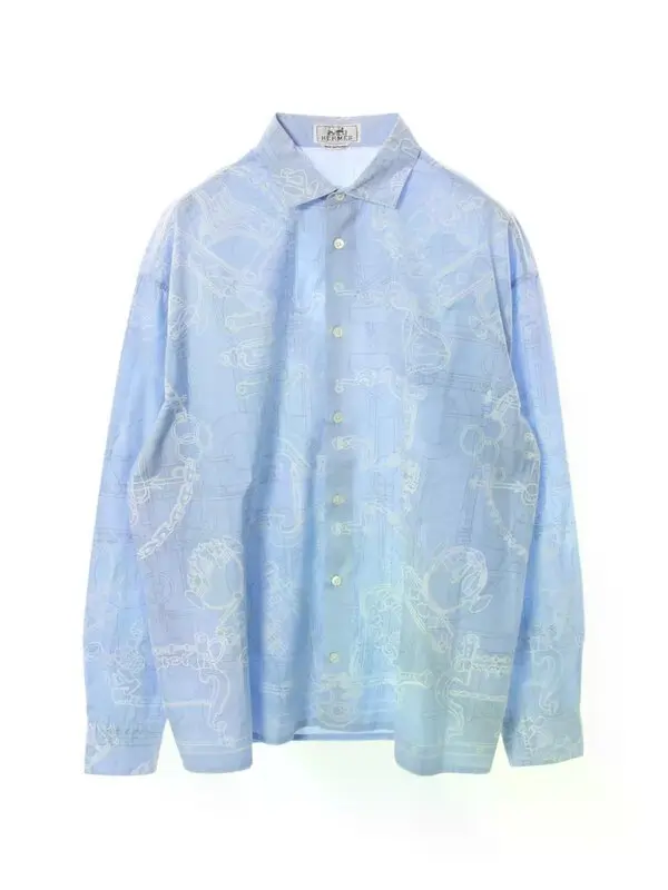 Hermès 2010s Mors Et Gourmettes Shirt