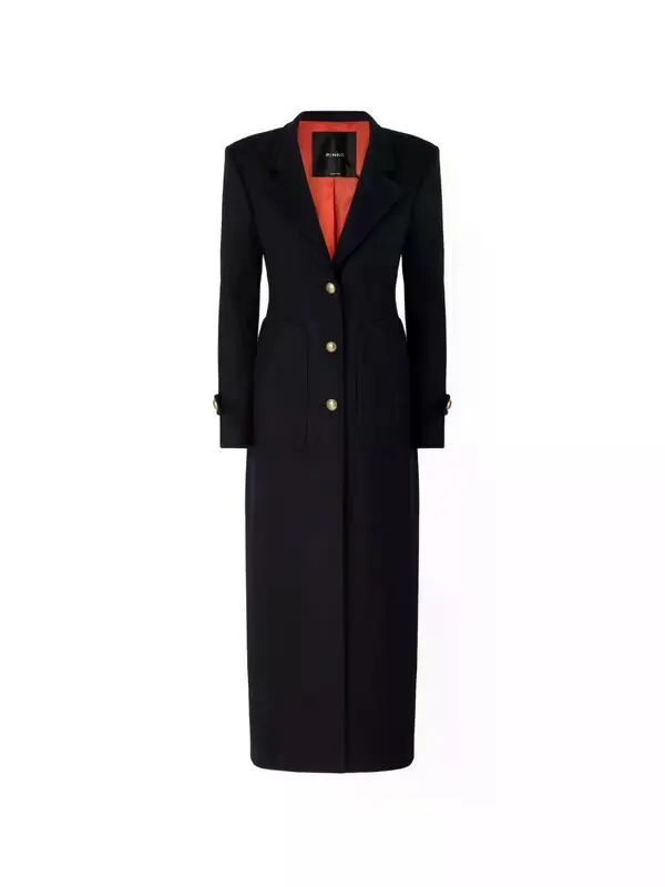 Pinko Button-fastening Single-breasted Coat