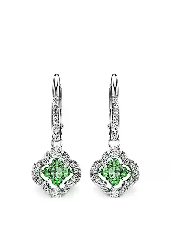 SWAROVSKI Clover-pendant Drop Earrings