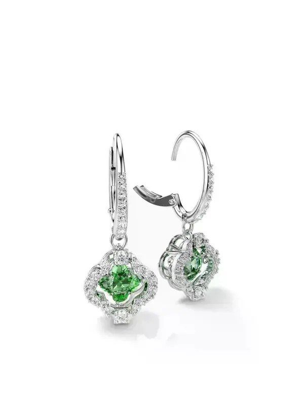 SWAROVSKI Clover-pendant Drop Earrings
