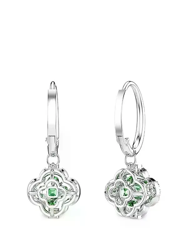 SWAROVSKI Clover-pendant Drop Earrings
