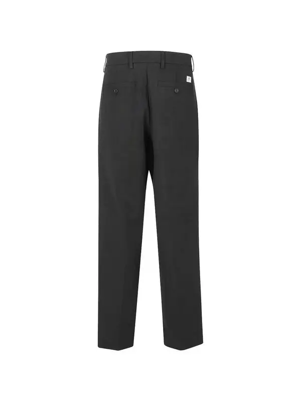 DEPARTMENT 5 Pleat-detail Logo-patch Trousers