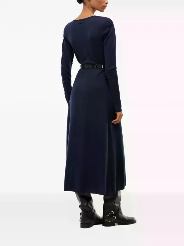 Pinko Lace-panelled Button-up Dress