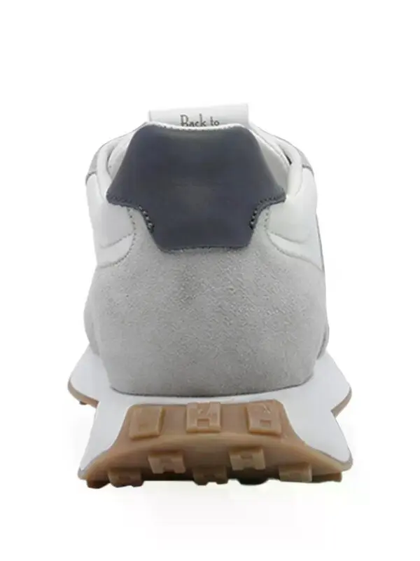 Hogan H601 Logo-patch Leather Sneakers