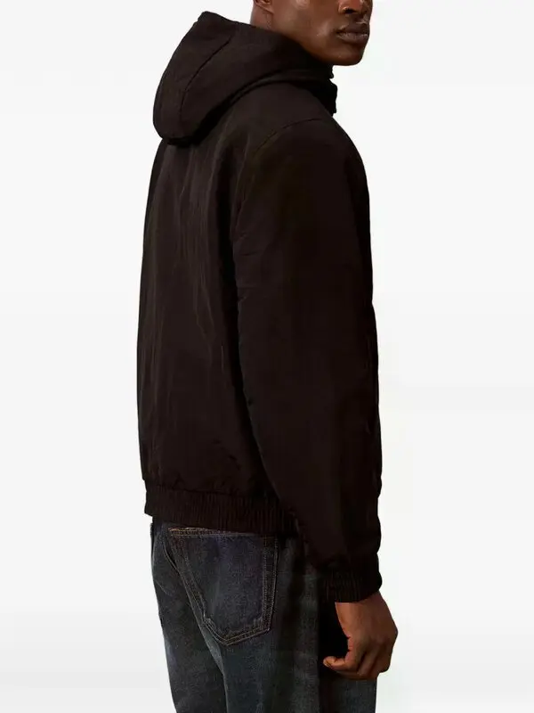 Calvin Klein Logo-embroidered Hooded Jacket