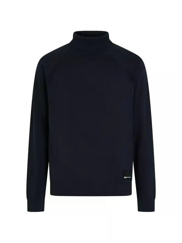 Karl Lagerfeld Lightweight Knit Roll-neck Sweater