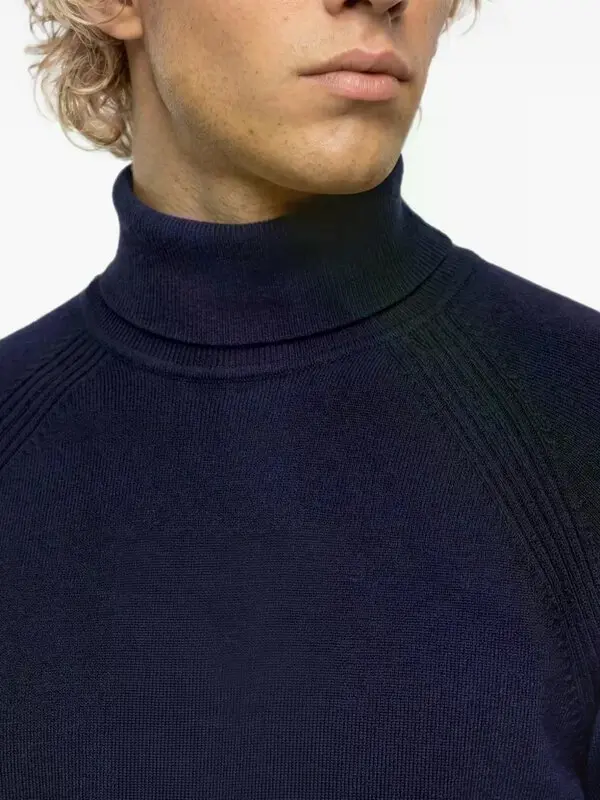 Karl Lagerfeld Lightweight Knit Roll-neck Sweater