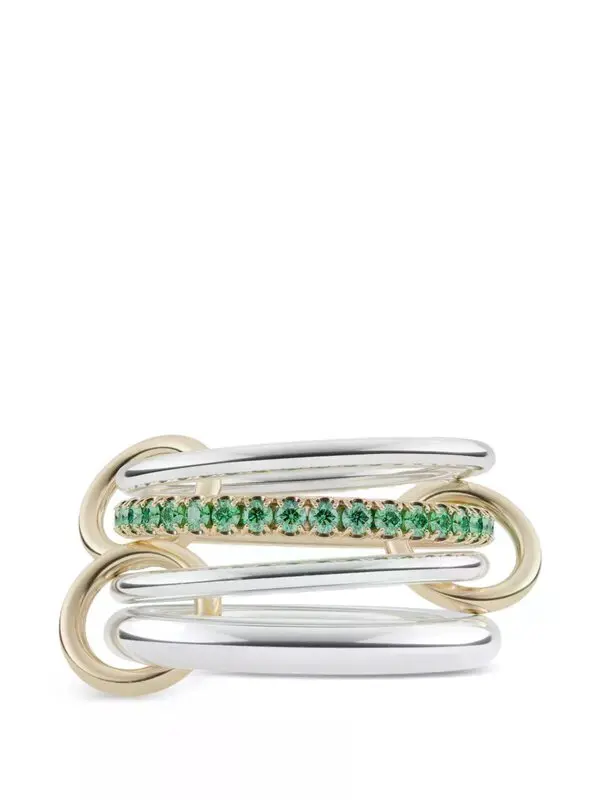 SPINELLI KILCOLLIN Nimbus Emerald Ring - Silver