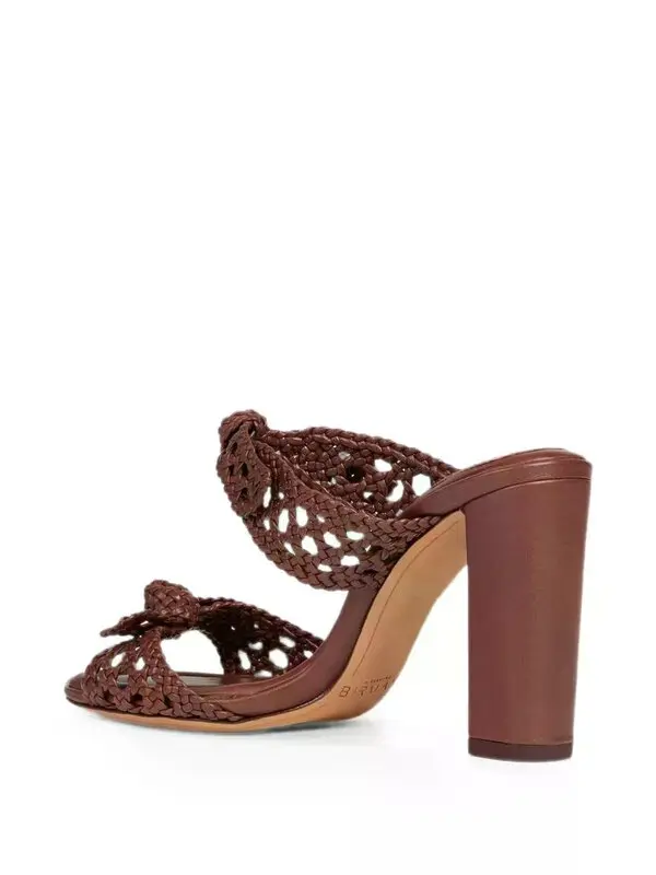 ALEXANDRE BIRMAN Clarita Braided Leather Sandals