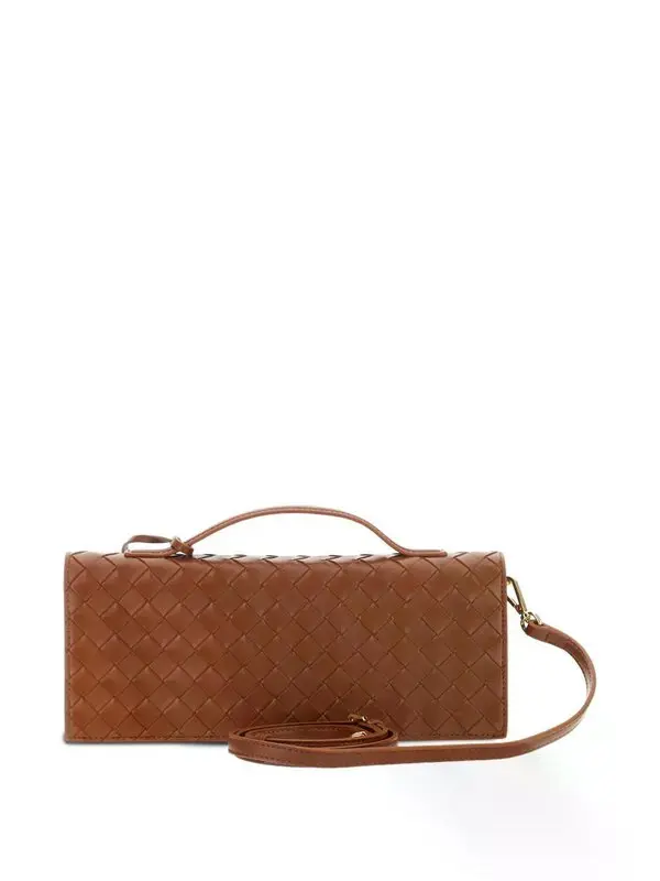 Jw Pei Woven Design Envelope Shoulder Bag - Brown
