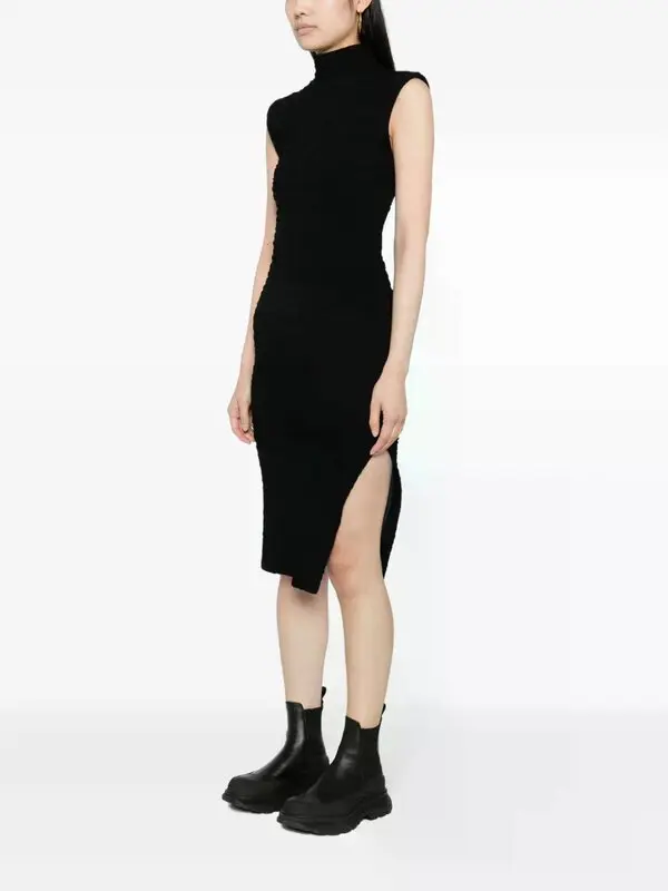 THOM KROM High-neck Midi Dress